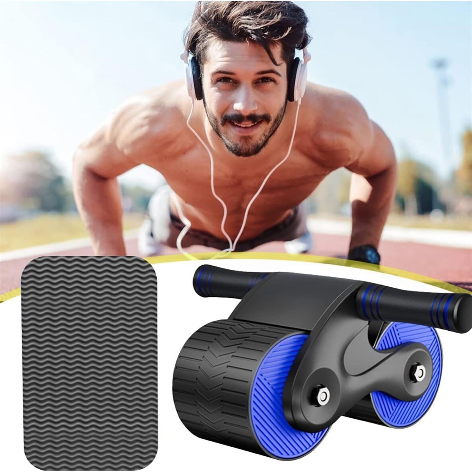 WIFKLSIIPG Shape up Efficiently Ab Roller Workout Machine for Core ... WIFKLSIIPG Shape up Efficiently Ab Roller Workout Machine for Core ...