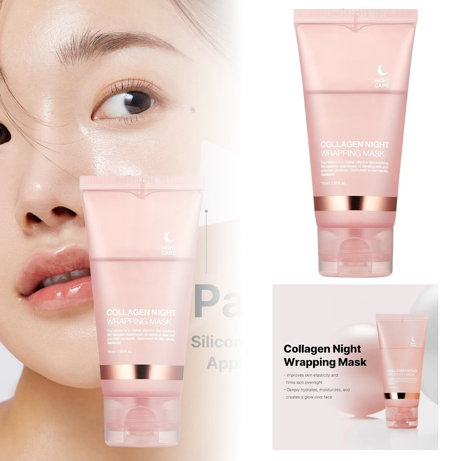 WIFKLSIIPG Sleeping Facial Collagen Deep Cleansing Exfoliation ...