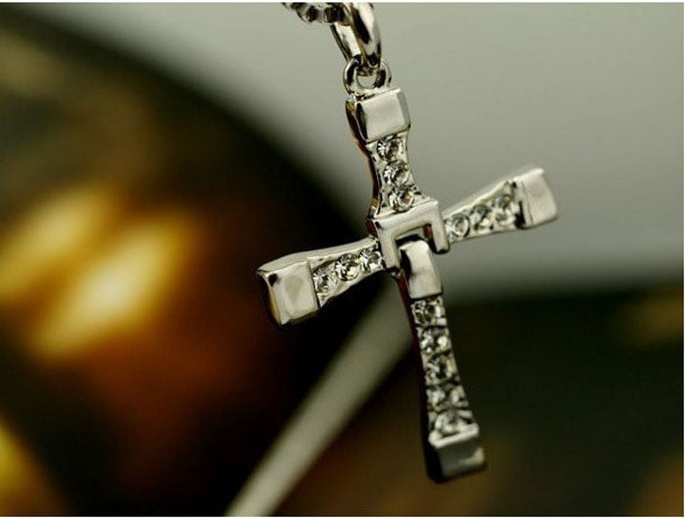 WIFKLSIIPG The Fast and The Furious Dominic Torettos Cross Pendant ...