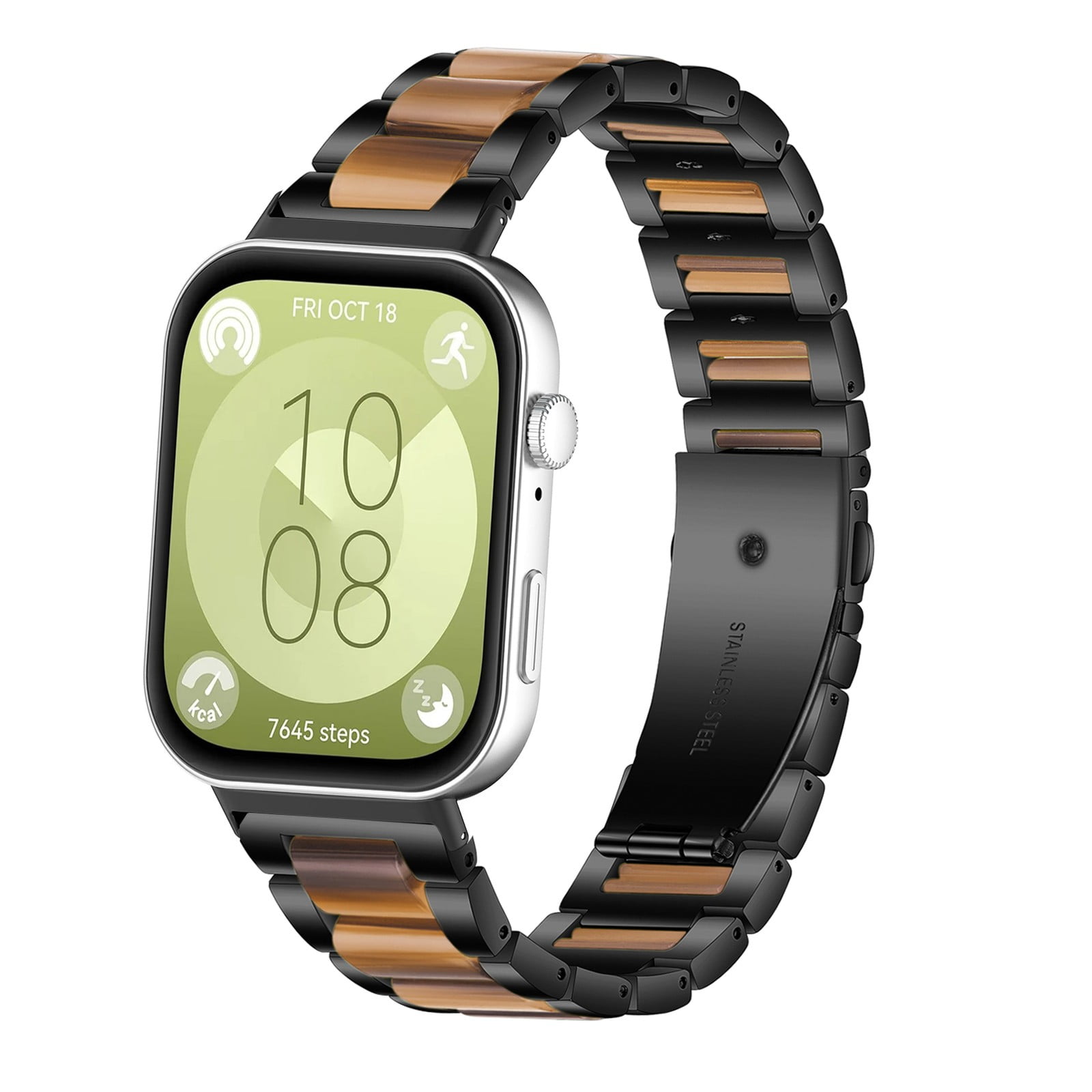 WIFKLSIIPG Three Link Bracelet Compatible with Smartwatch Comfortable ...