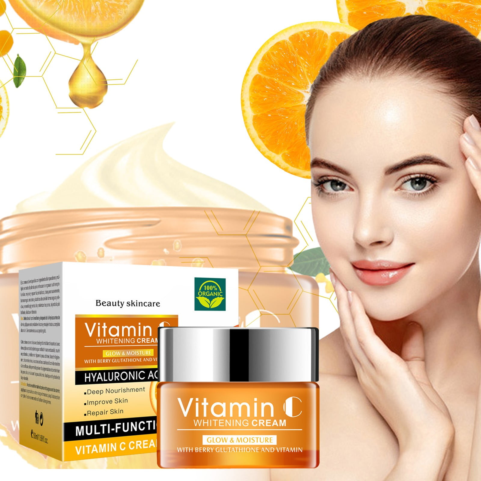 WIFKLSIIPG VC Face Vitamin C Face VC Face Daily Natural Anti Aging ...
