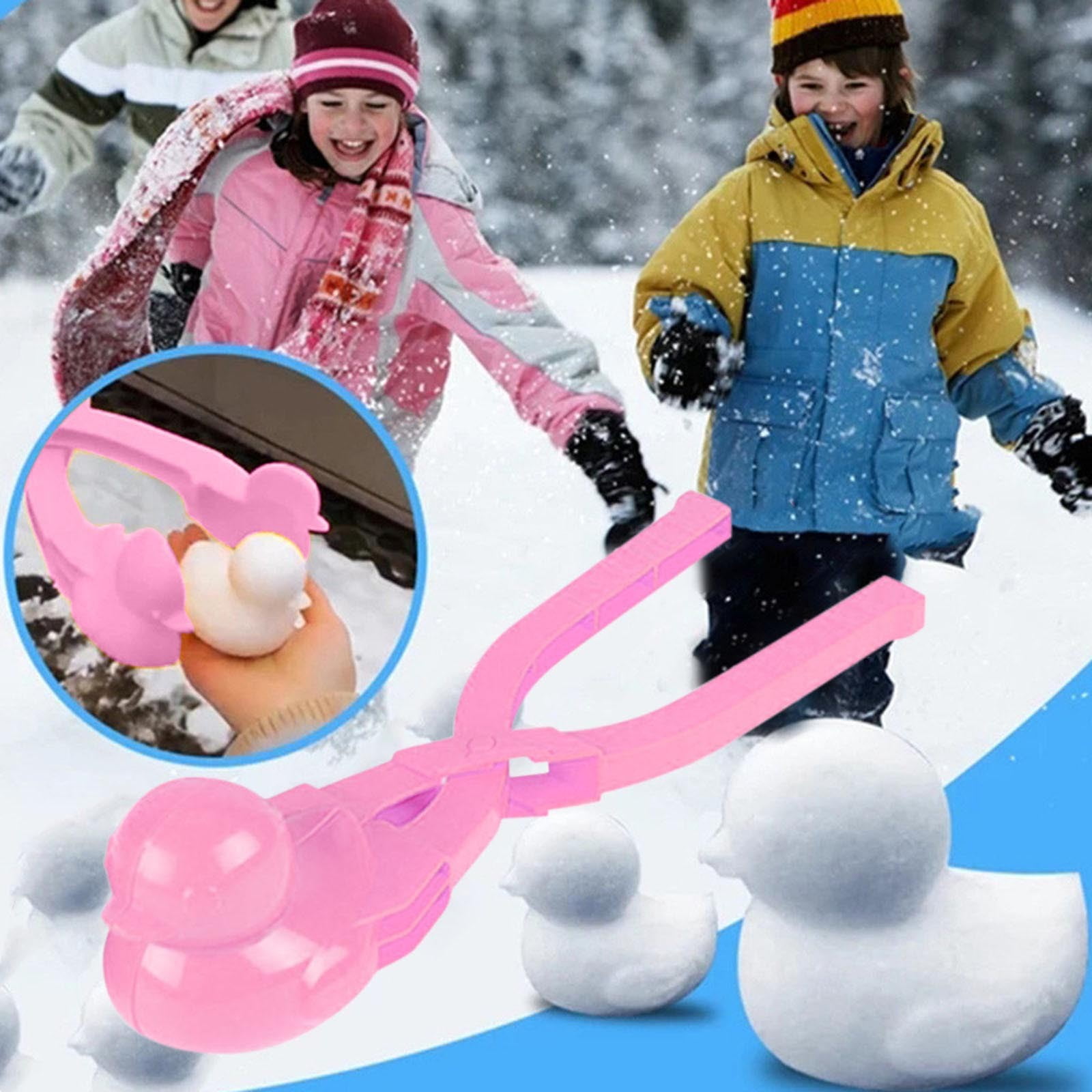 WIFKLSIIPG Winter Outdoor Kids Shaped Snowball Maker 34cm Ideal Snow ...