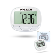 Runskmd Step Counter Pedometer Watch, LCD Display Fitness Tracker ...