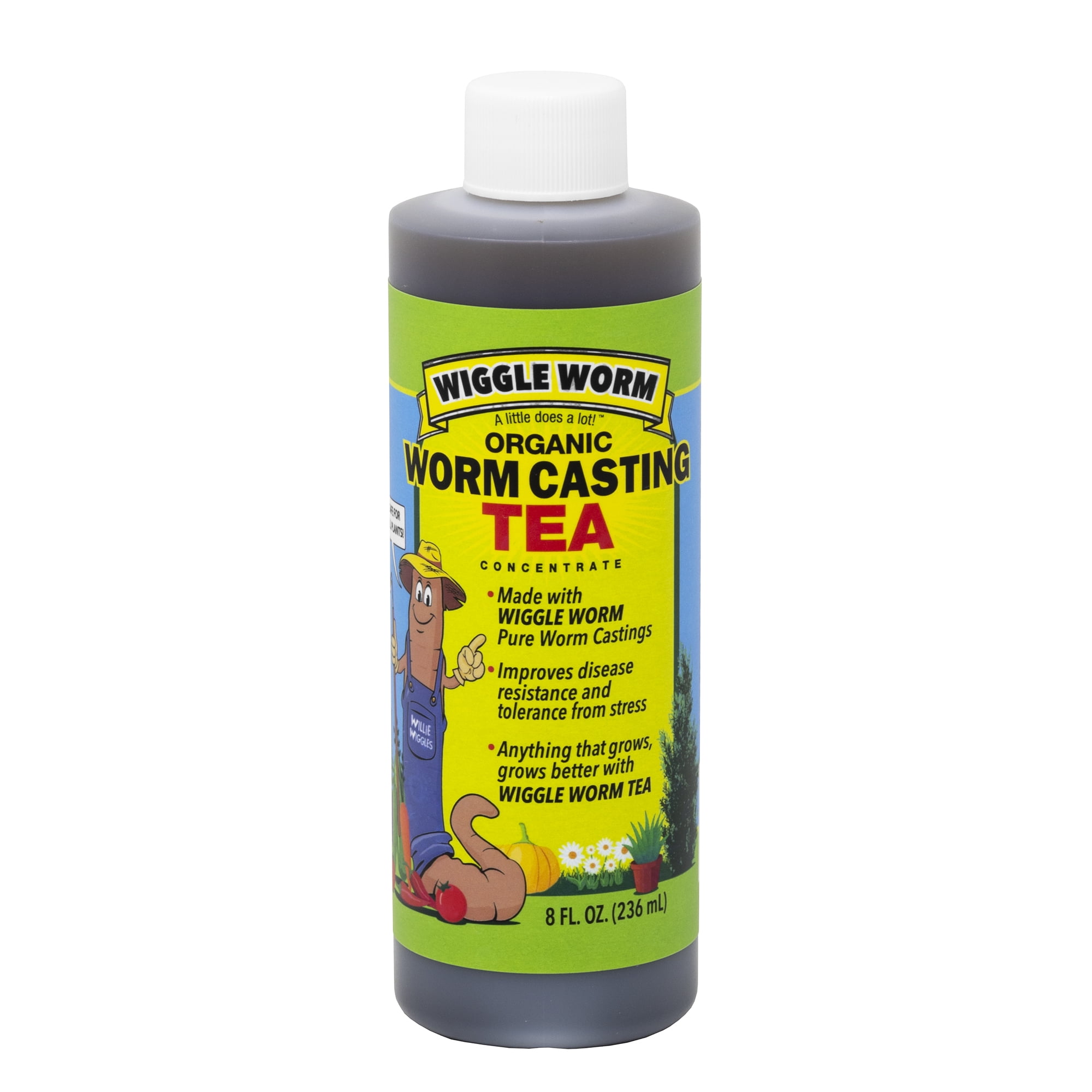 Wiggle Worm Organic Pure Worm Castings Tea, Liquid Fertilizer ...