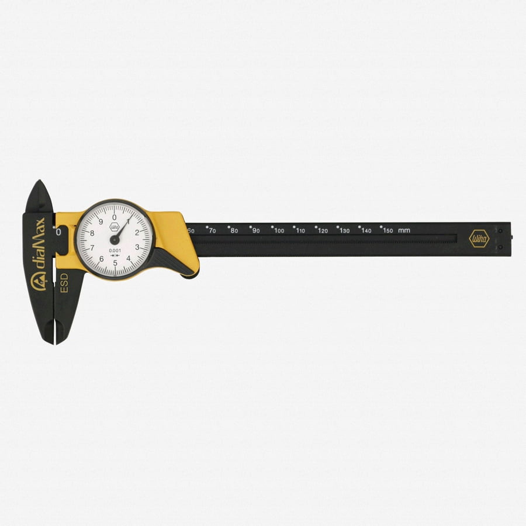 WIHA ESD Safe Dial Caliper - Inch - 41105 - Walmart.com