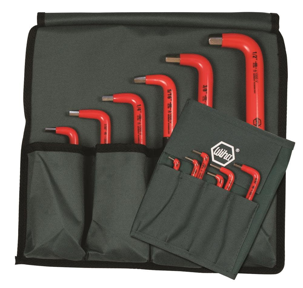 WIHA Tools 12 Piece Insulated Hex L-Key Set 13694 - Walmart.com