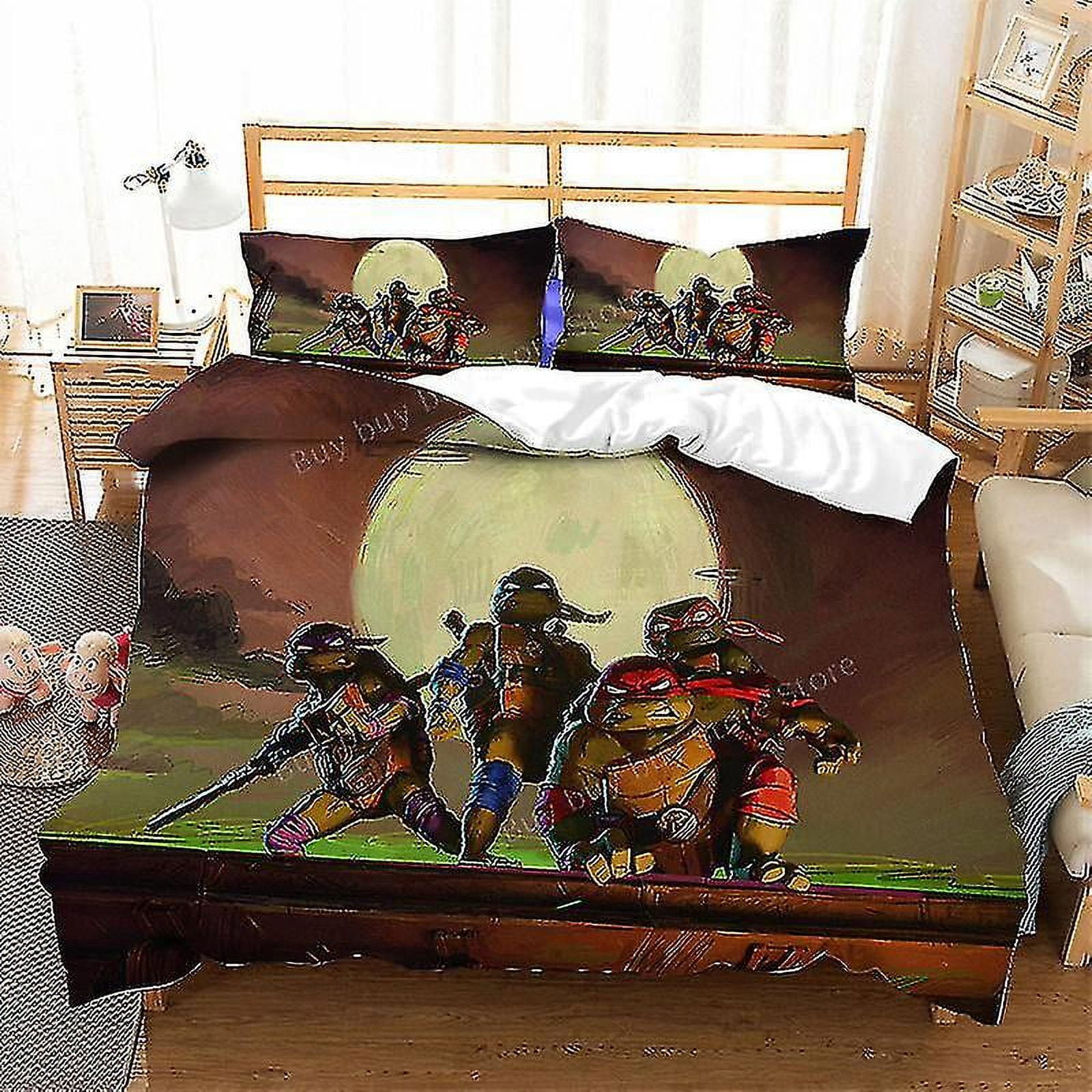 WIHE 2024 Teenage Mutant Ninja Turtles New Movie Bedding Set Duvet ...