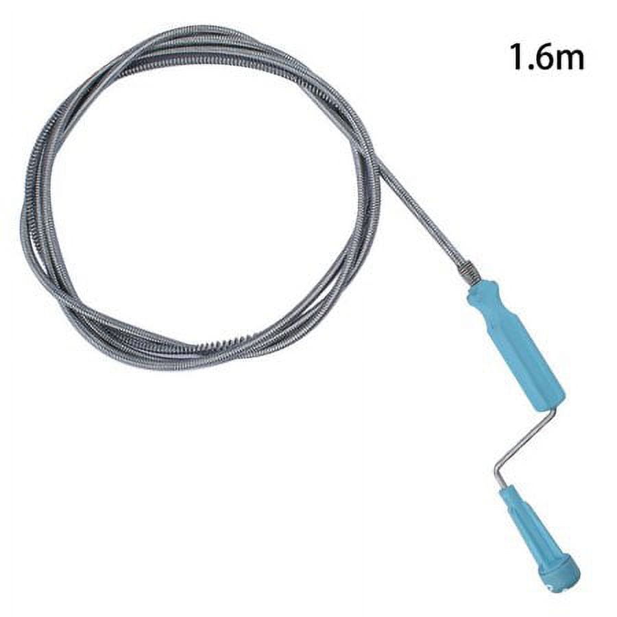 WIJYK Drain Snake Cleaner Drain Auger Flexible Metal Spring Sink Dredge ...