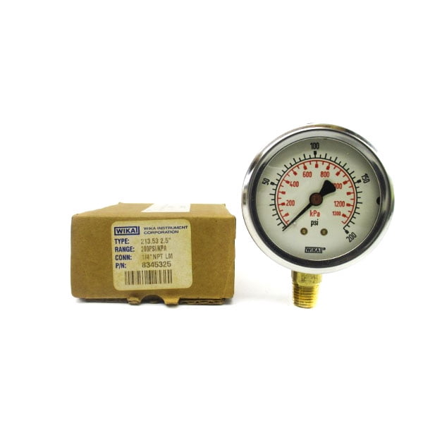 WIKA 8345325 200PSI NSMP - Walmart.com