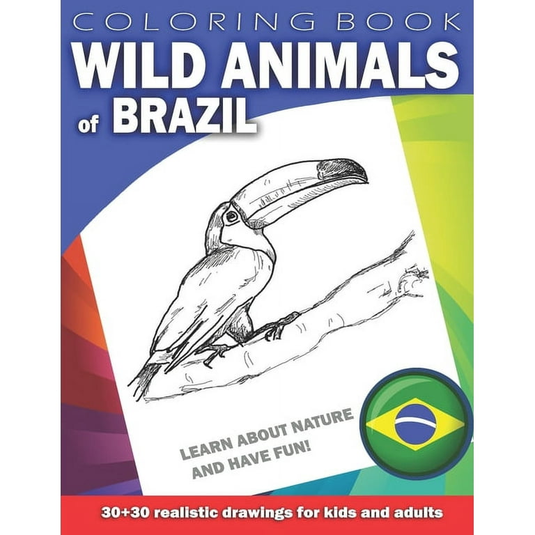 brazil coloring pages of animals