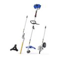 WILD BADGER POWER 26cc 4-in-1 Gas Yard Care System, Multi-Tool with ...