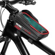Bike Frame Tube Bag with Touchable Phone Holder - Bicycle Waterproof ...