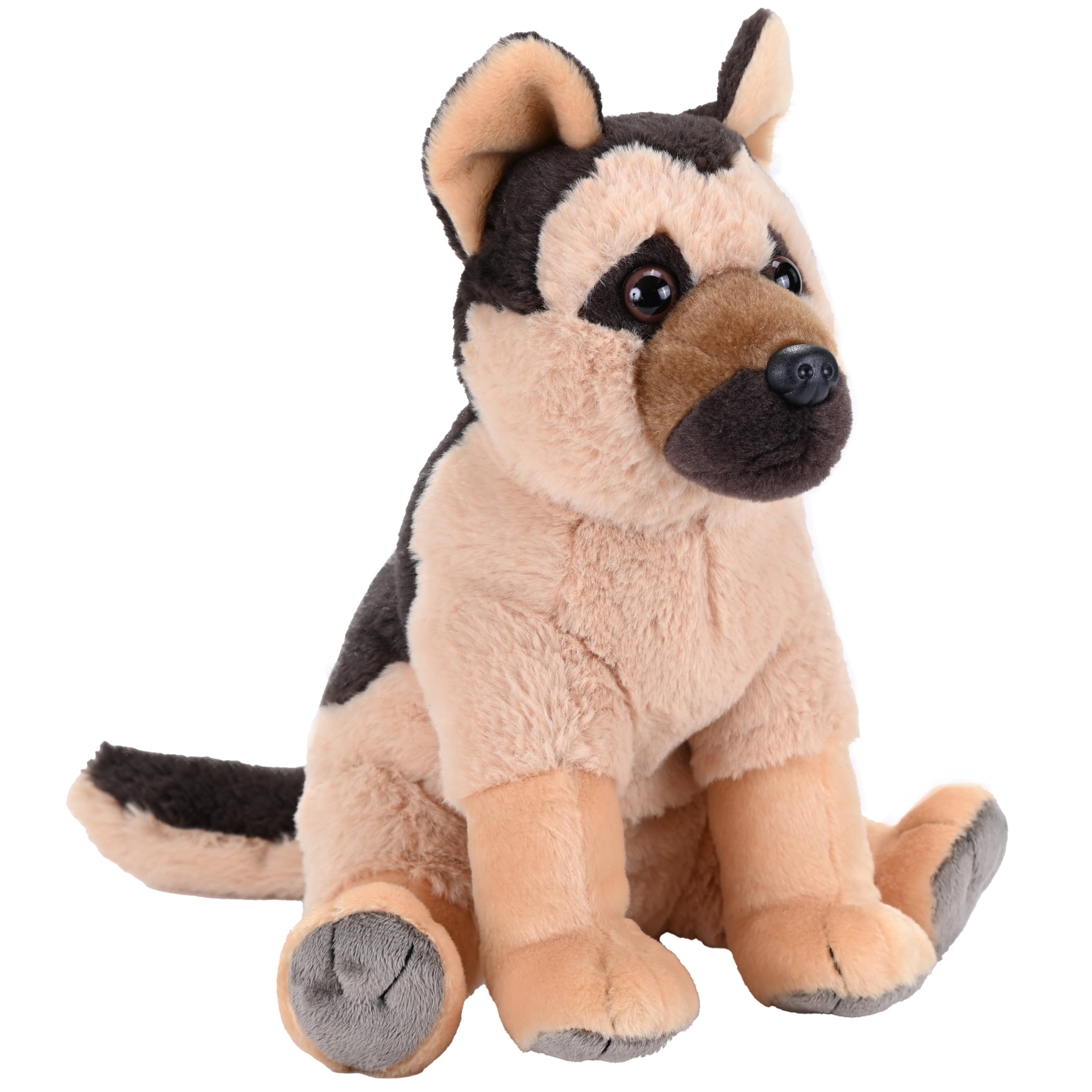 German Shepherd Stuffed Animal 12" Soft Plush Cuddlekins Dog by Wild ...
