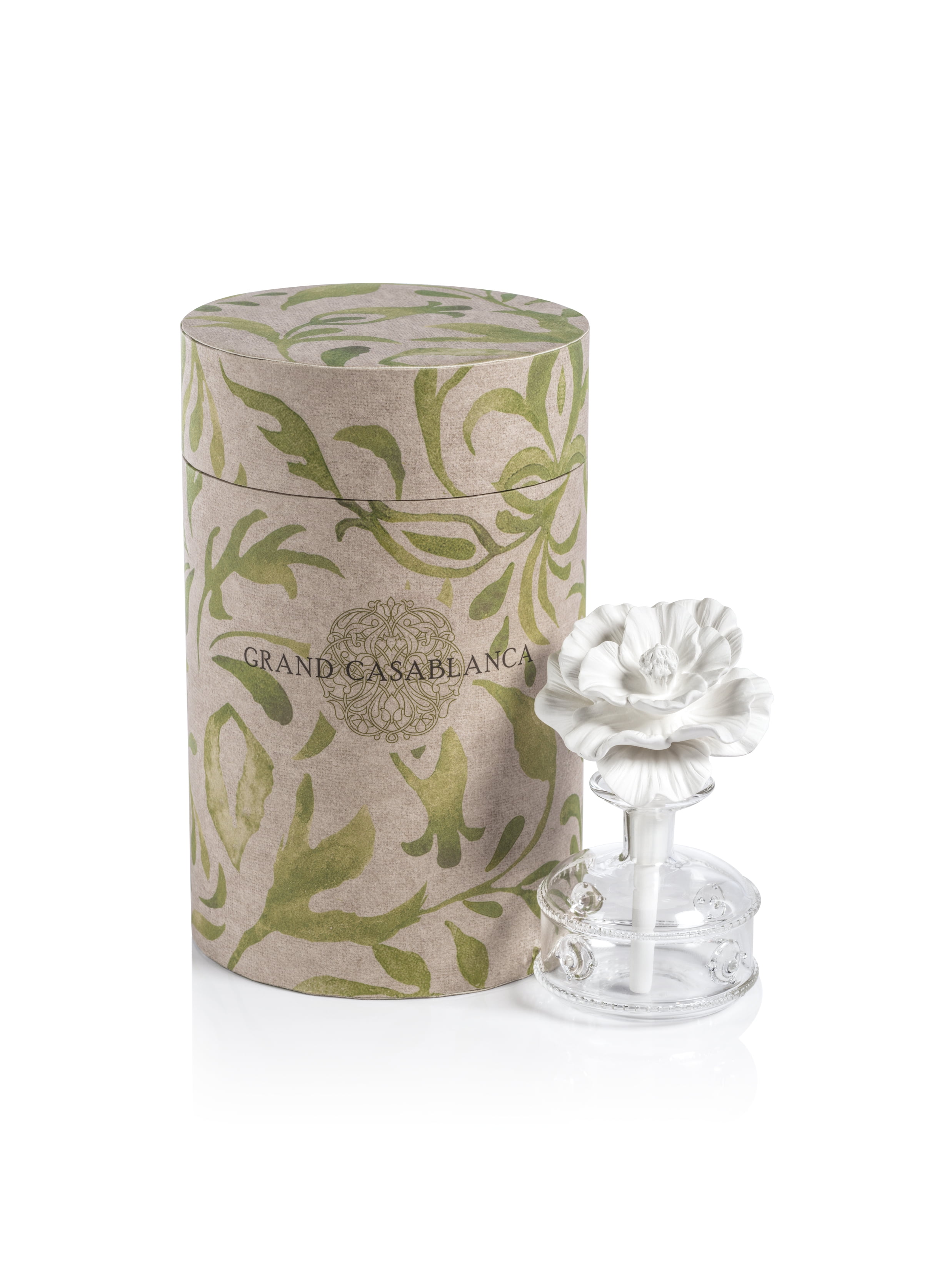 WILD TUBEROSE Zodax MINI Grand Casablanca Porcelain Diffuser - Walmart.com