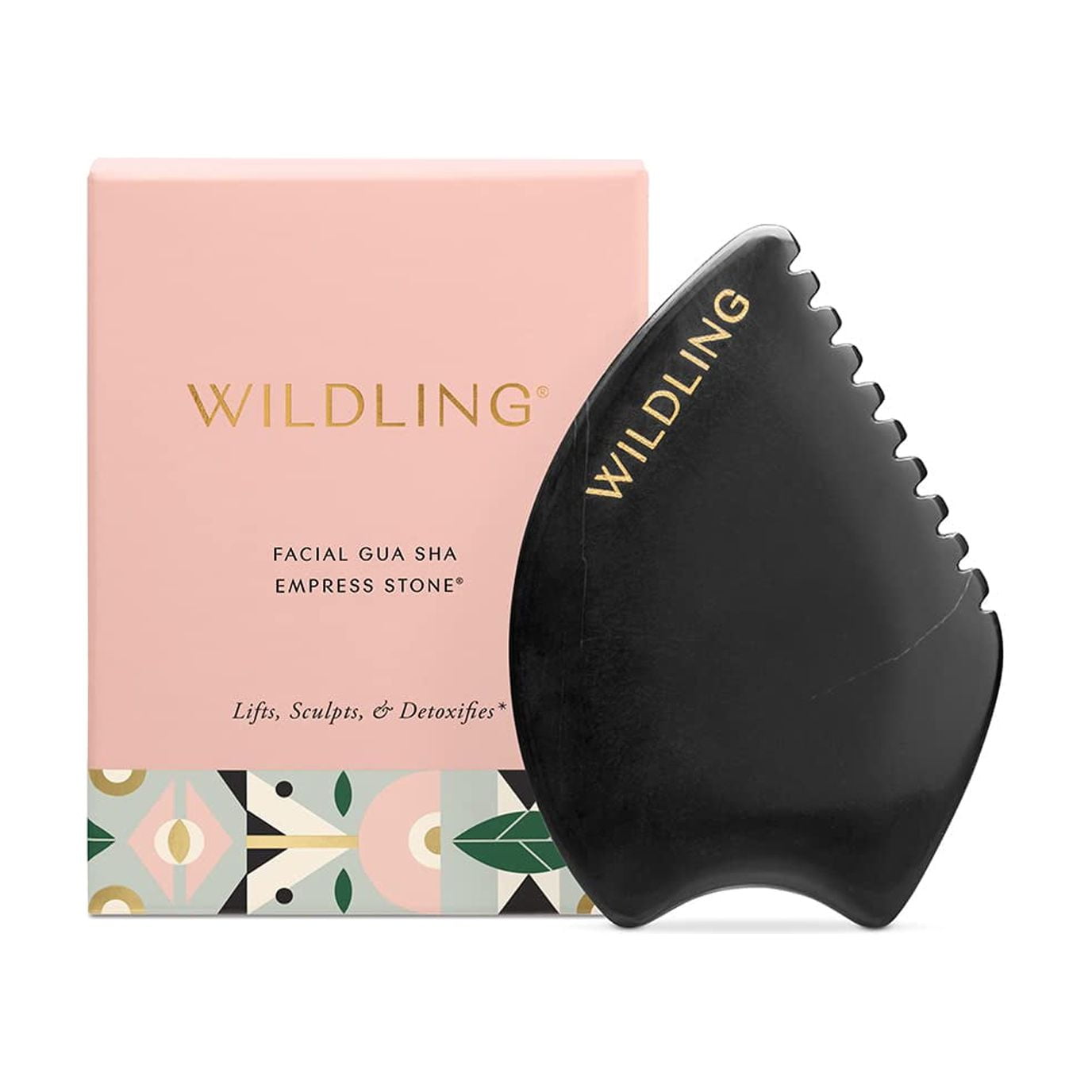 WILDLING Empress Stone Gua AKF18 Sha Facial Stone I Facial Massage Stone to Lift, Plump, Tone ...
