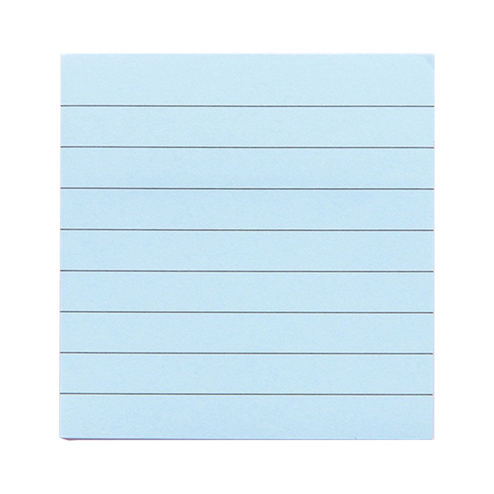 WILEQEP Office Desk with Drawers Lined Sticky Notes Pastel Ruled Post ...