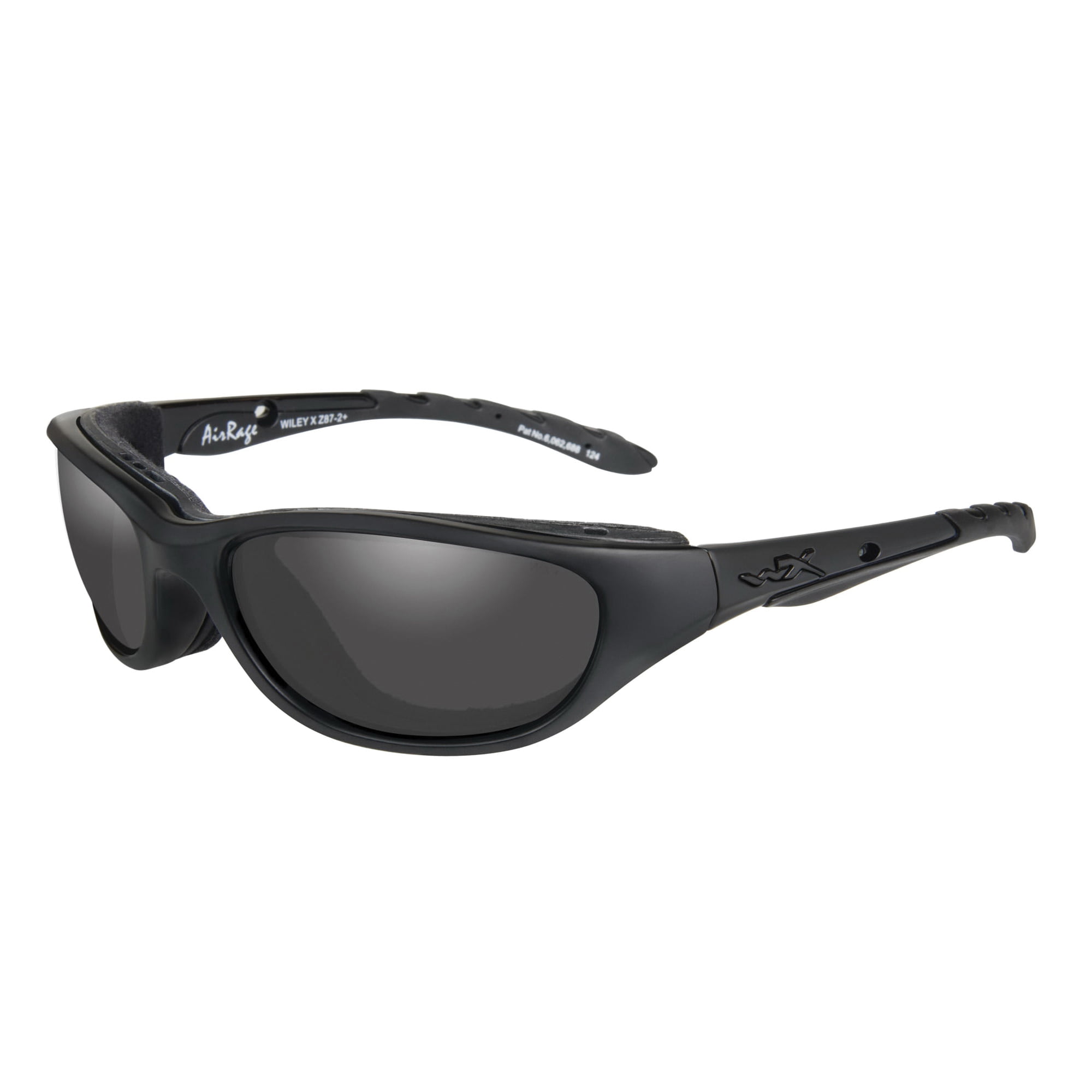 Wiley X, Airrage, Black Ops, Sunglasses, Matte Frame, Smoke Grey Lens ...