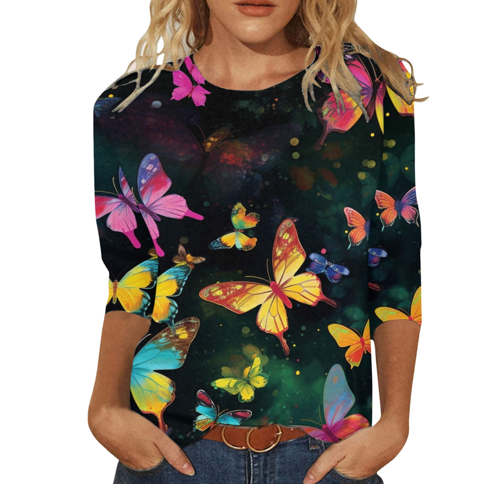 Willbest Graphic Tees For Women Vintage Oversized T Shirts Women Summer
