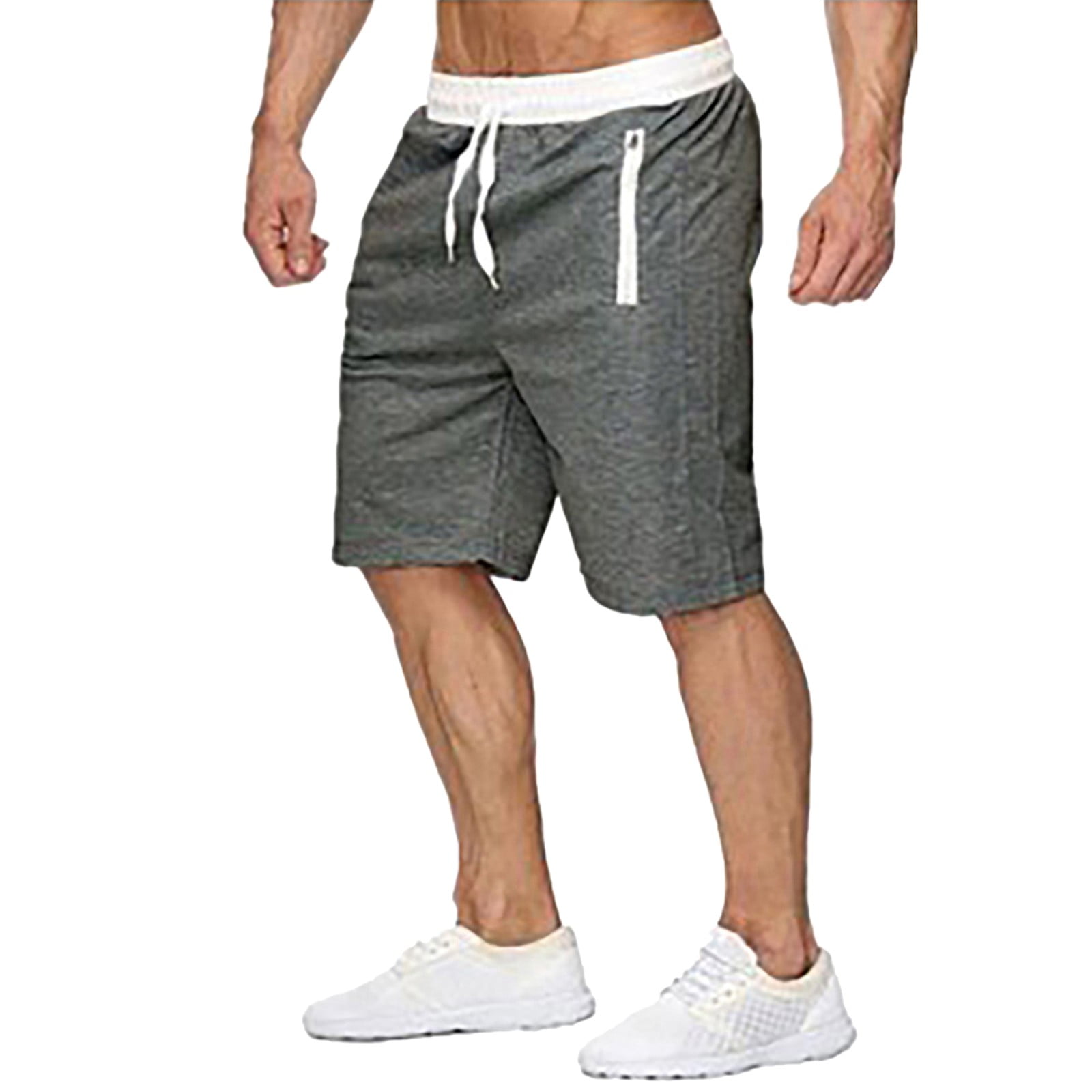 WILLBEST Mens Shorts 9 Inch Inseam Pack Drawstring In Men's Summer ...
