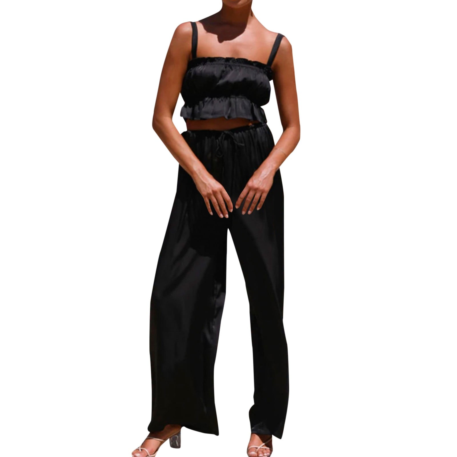 WILLBEST Outfits for Women Summer Women Clothing Matching Set Fashion ...