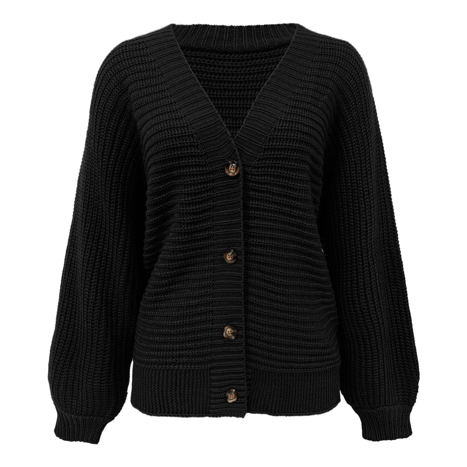 Willbest Oversized Sweater Womens Autumn Winter Sweater Solid Color