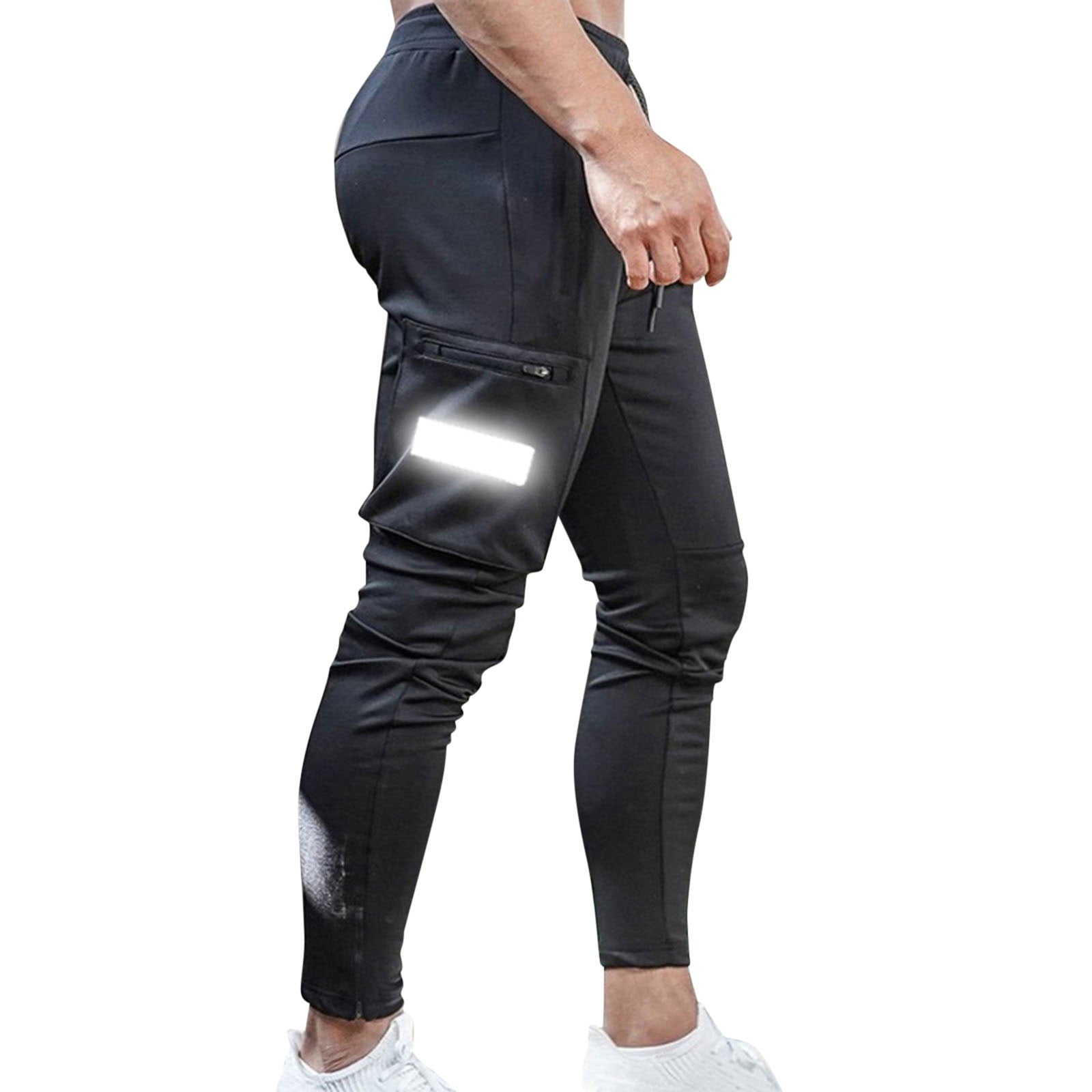 Willbest Pants Male Versatile All Season Cargo Pants Multi Pocket Zip