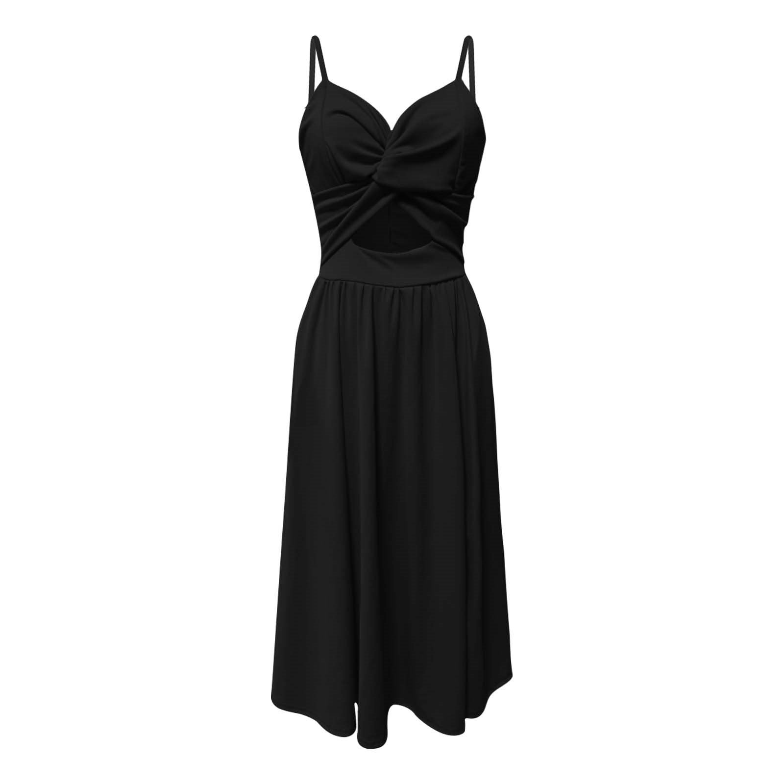 Willbest Summer Dresses For Women 2024 Vacation Long Cocktail Dress