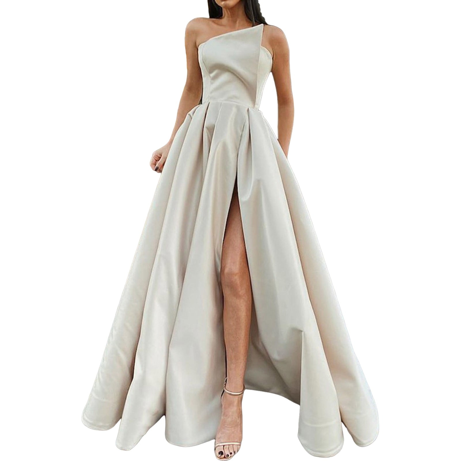 WILLBEST White Dress Women Sexy Women Wedding Dress Long Evening Dress ...