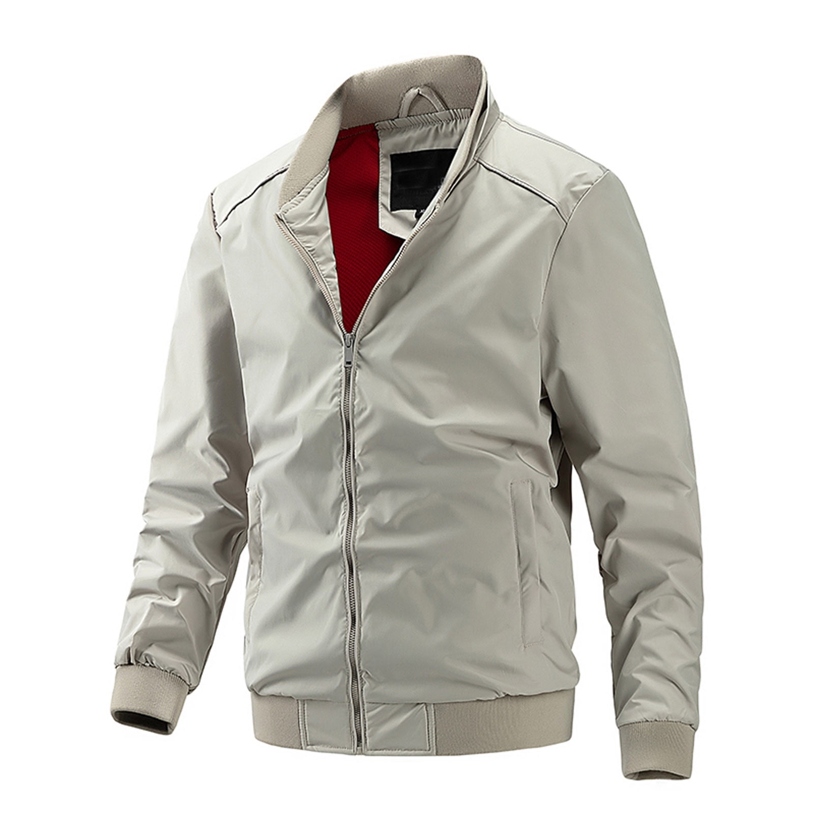 WILLBEST Winter Jackets for Men No Hood Men Casual Autumn&Winter Long ...