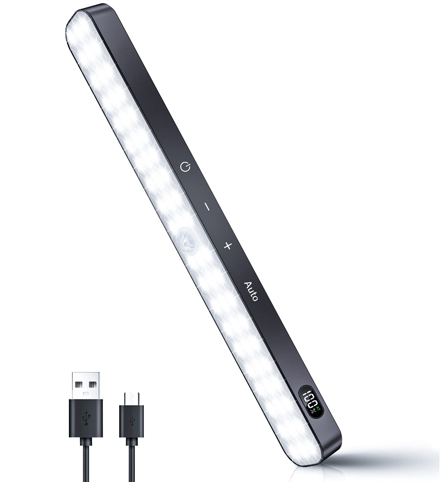 WILLED Closet Lights Motion Sensored, Battery Level Display, Under ...