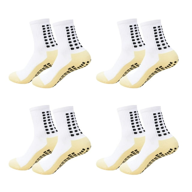 WILLED Men's Sports Grip Socks, Anti Slip, Athletic, Non Skid for ...