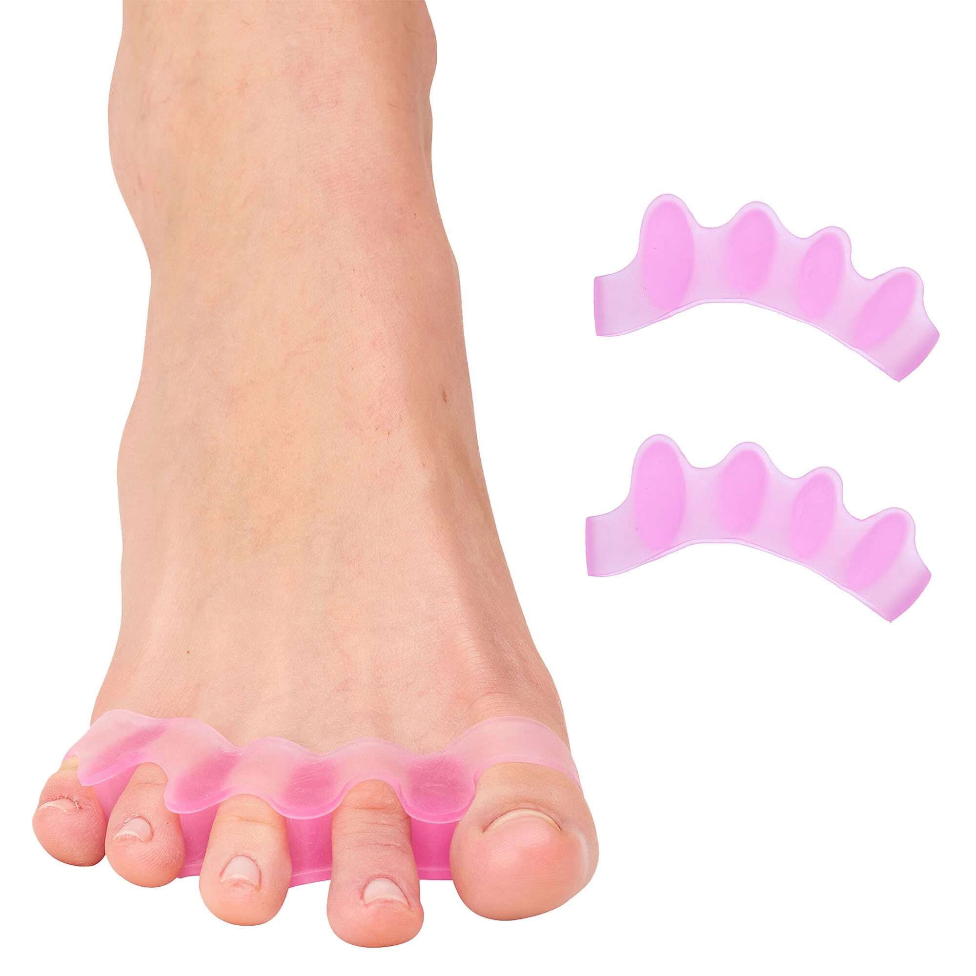 WILLED Toe Separators, Soft Gel Toe Spacers to Correct Bunions, Toe ...