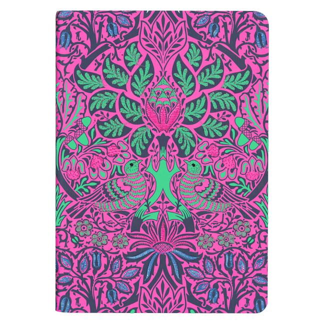 WILLIAM MORRIS DOVE & ROSE HANDMADE EMBROIDERED JOURNAL - GALISON (COR ...