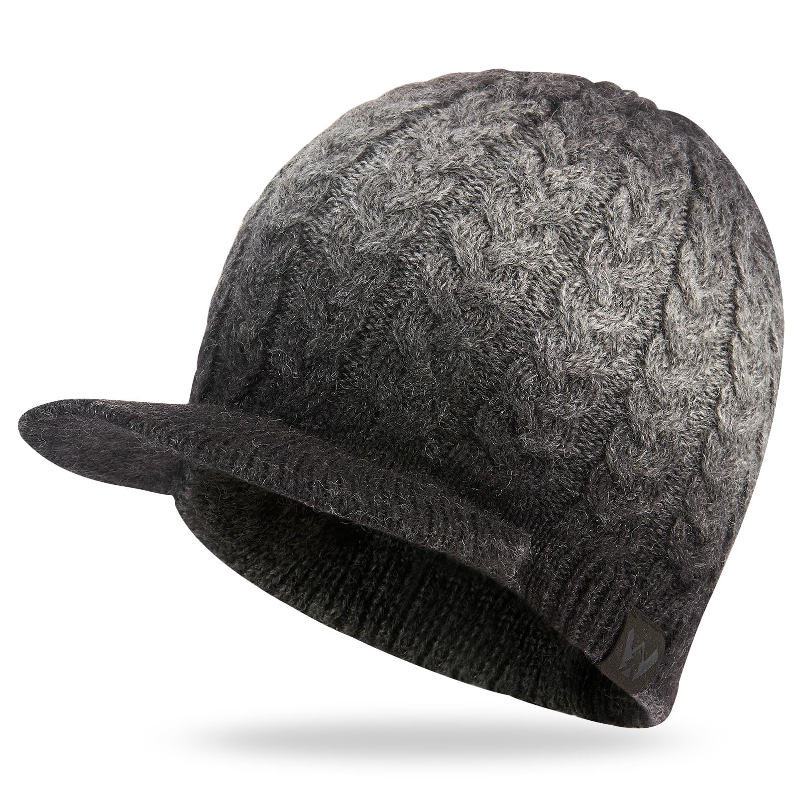 WILLINGLAND Knit Rib Cuff Beanie Hats For Men Women Winter - Walmart.com