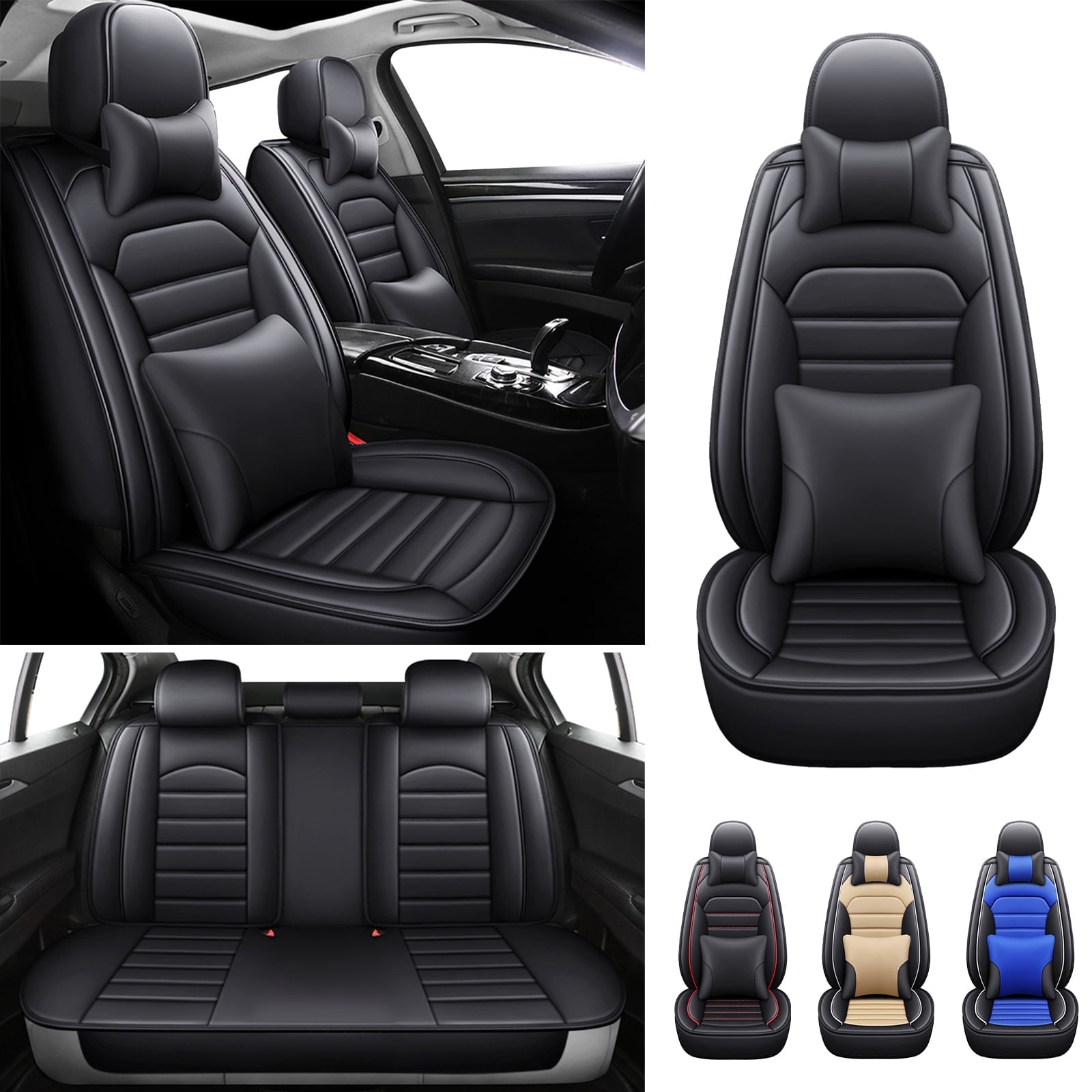 WILLJOY Fit for Nissan Rogue 2010-2025 Car Seat Cover, 5-Seat ...