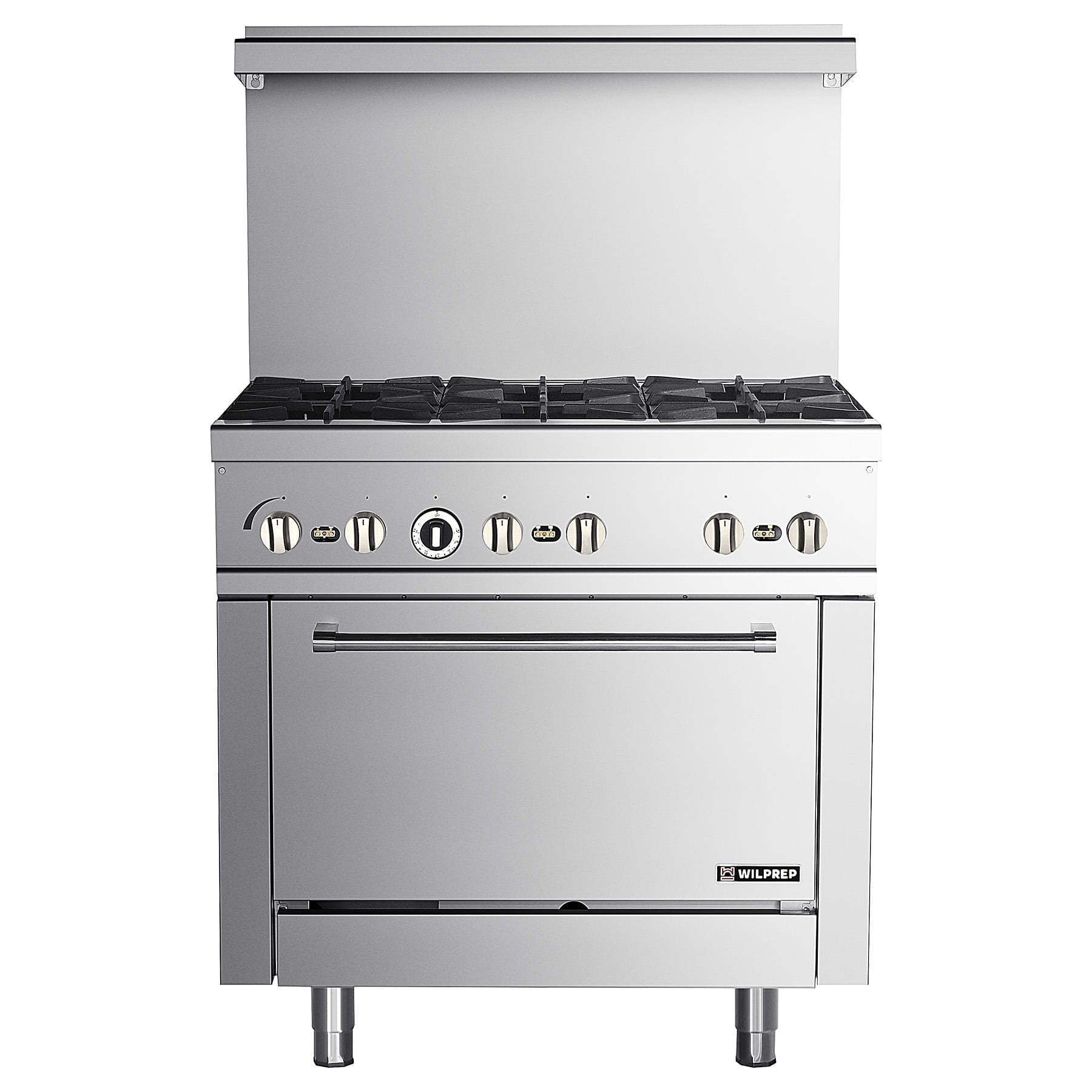 WILPREP 36" Liquid Propane Gas Range with Oven, Single Oven Gas Range ...