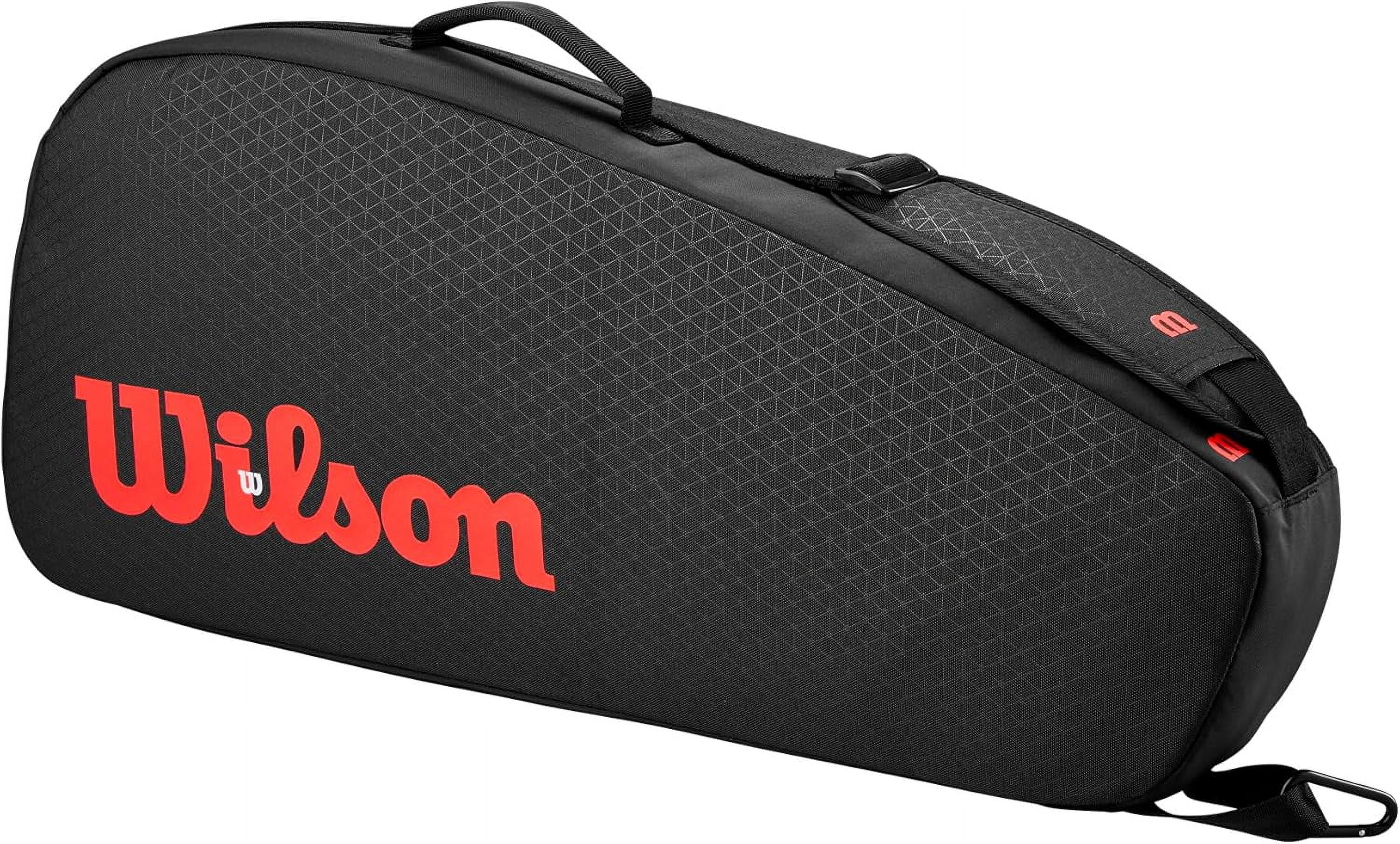 WILSON Clash V3 Super Tour Tennis Racket Bags - Black/Infrared ...