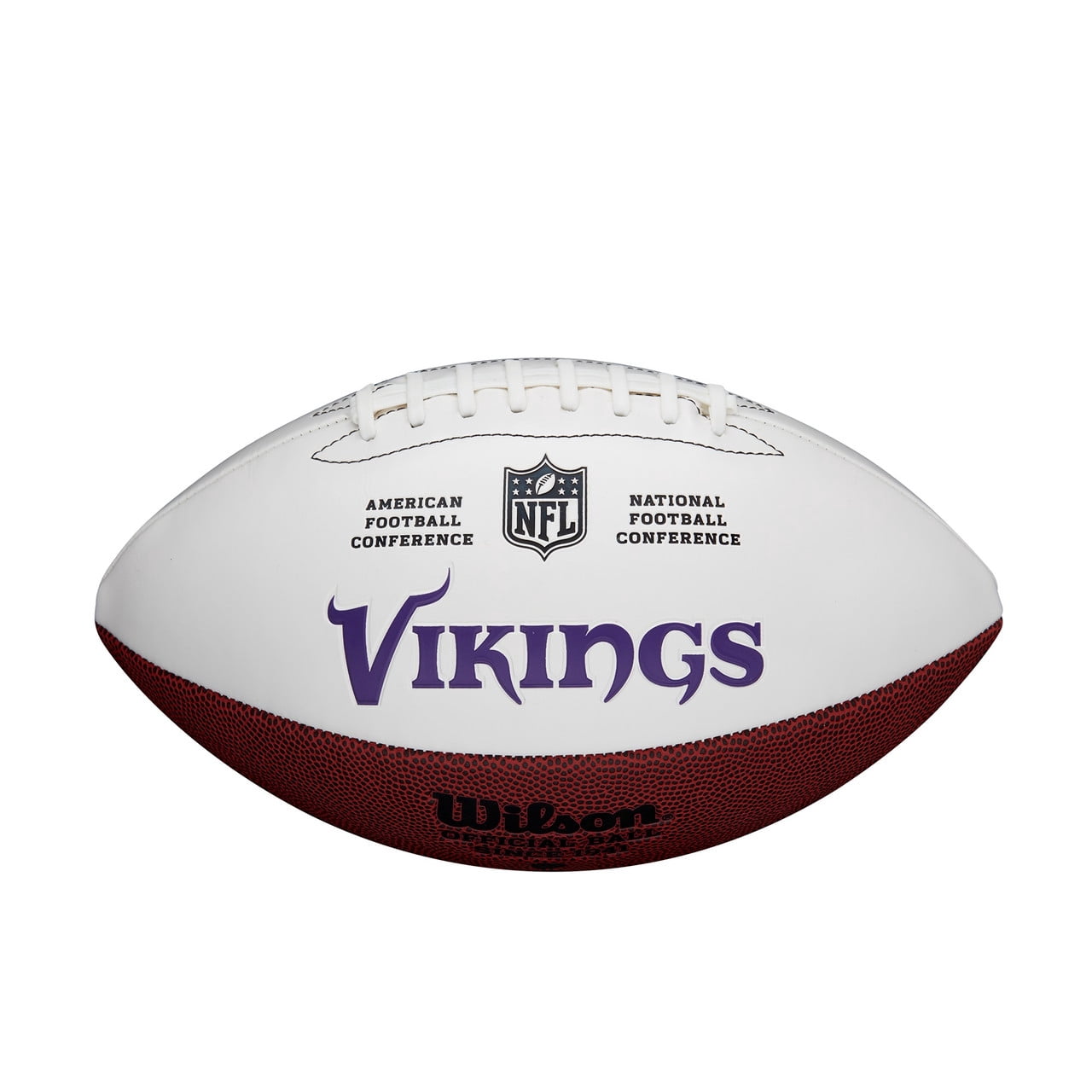 WILSON NFL Live Signature Autograph Football - Official Size, Minnesota ...