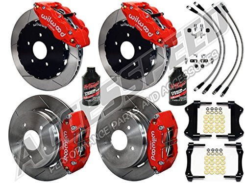 WILWOOD 2004-2006 PONTIAC GTO FRONT & REAR 13 BIG BRAKE KIT WITH FREE ...