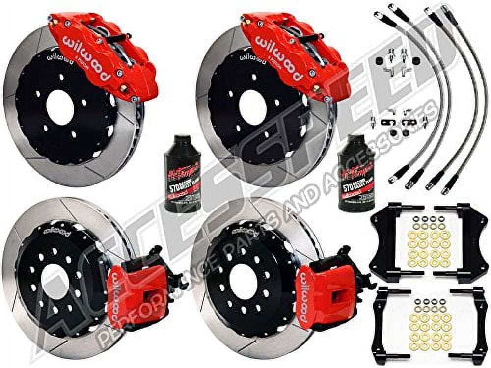 WILWOOD FOCUS ST 13 FRONT & REAR BIG BRAKE COMBO with FREE BRAKE LINES ...