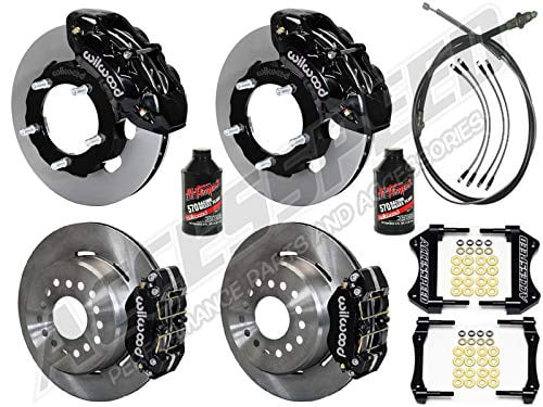 WILWOOD FRONT & REAR 12 BIG BRAKE COMBO WITH FREE BRAKE LINES, PARKING ...