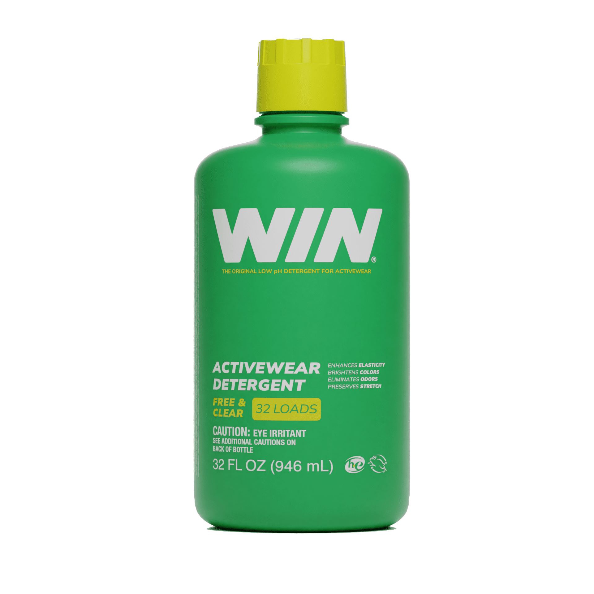 WIN Sports Active Wear Laundry Detergent - Fragrance and Dye Free, 32oz ...