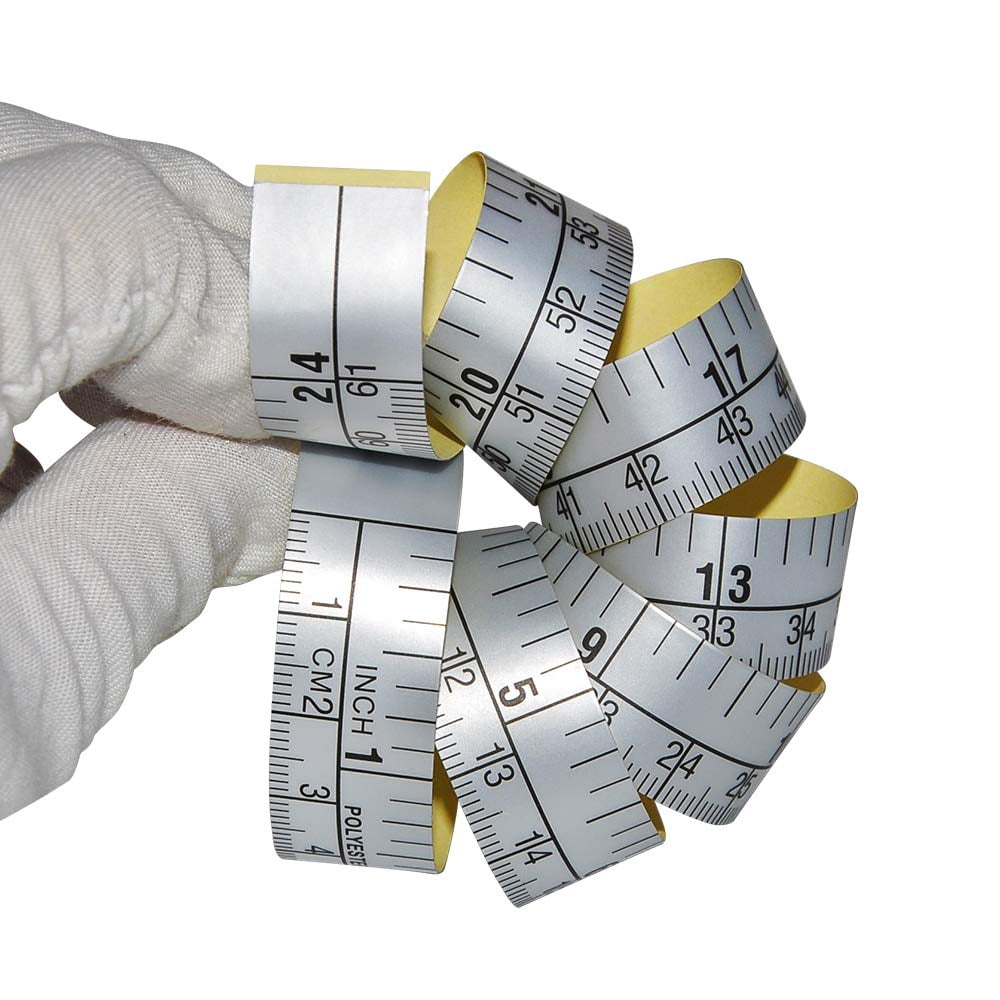 WIN TAPE Workbench Ruler Adhesive Backed Tape Measure - 24 Inch 61cm ...