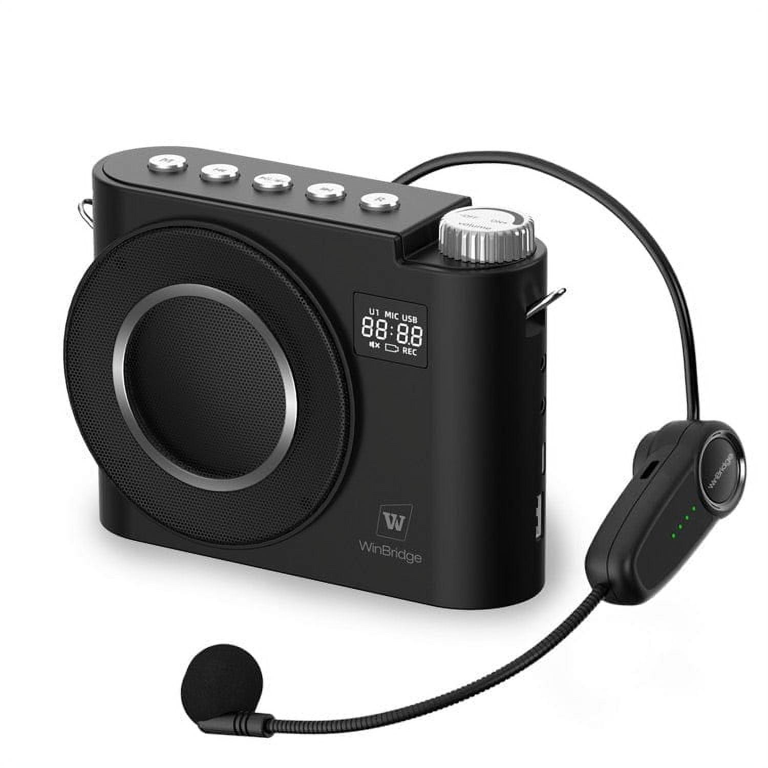 WINBRIDGE S388 Wireless Voice Amplifier with Wireless Headset ...