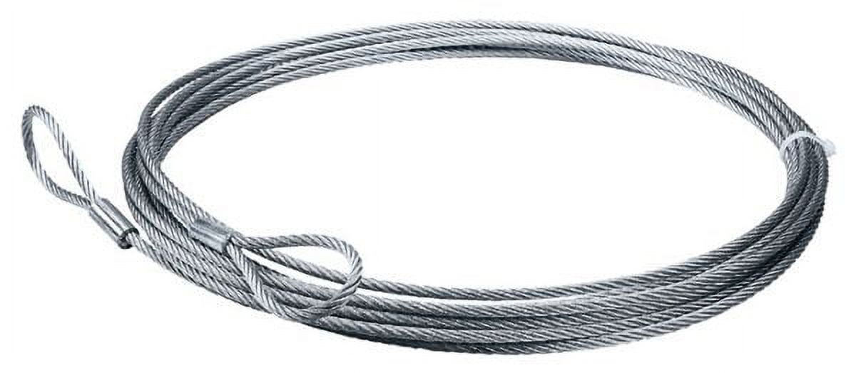 Winch Cable Extension, Galvanized, 3/8 inch x 100 ft, 14,400lb Strength ...