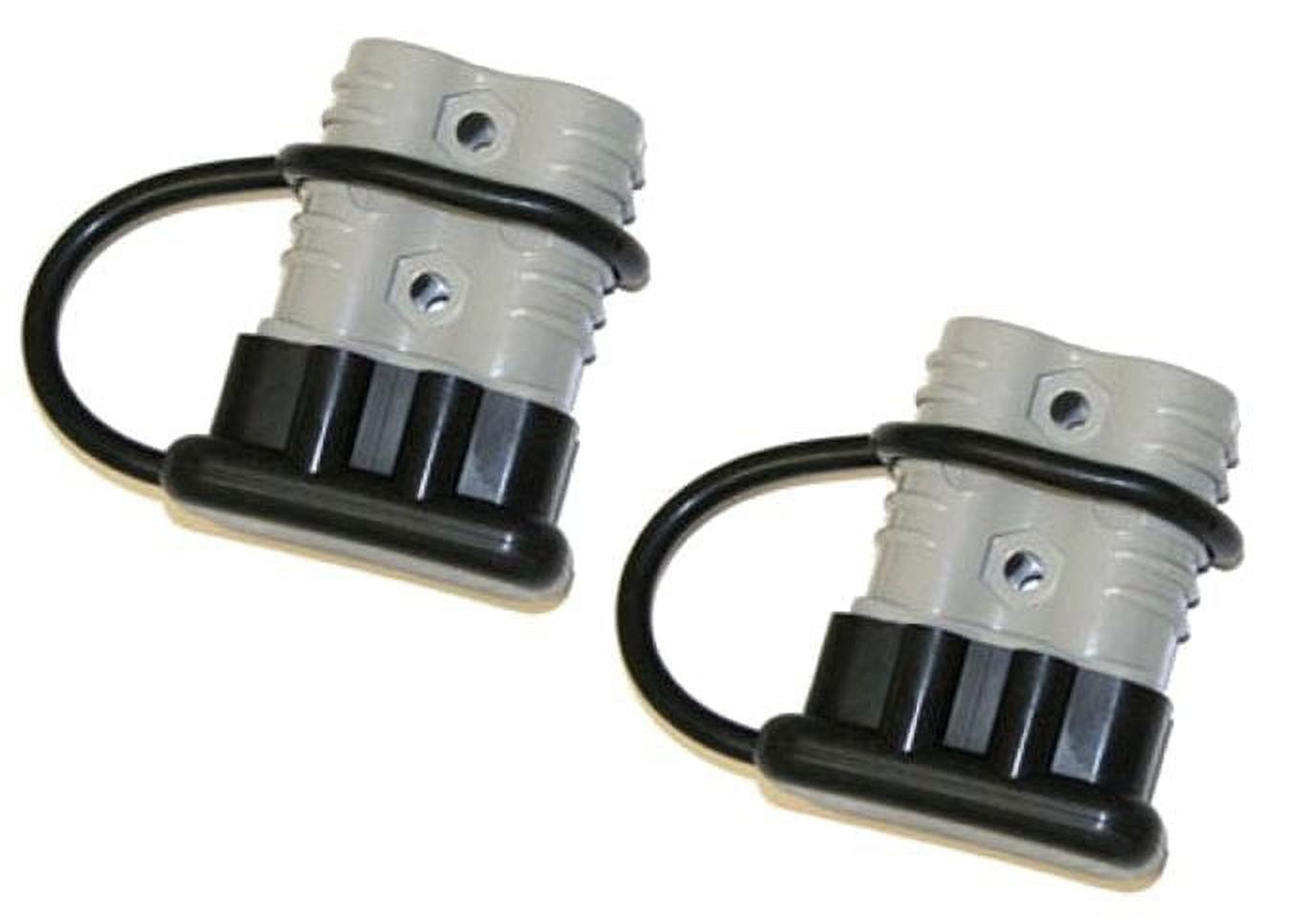 WINCH QUICK-CONNECT PLUG (175 AMP) WITH DUST COVER - Pair (4X4 VEHICLES ...