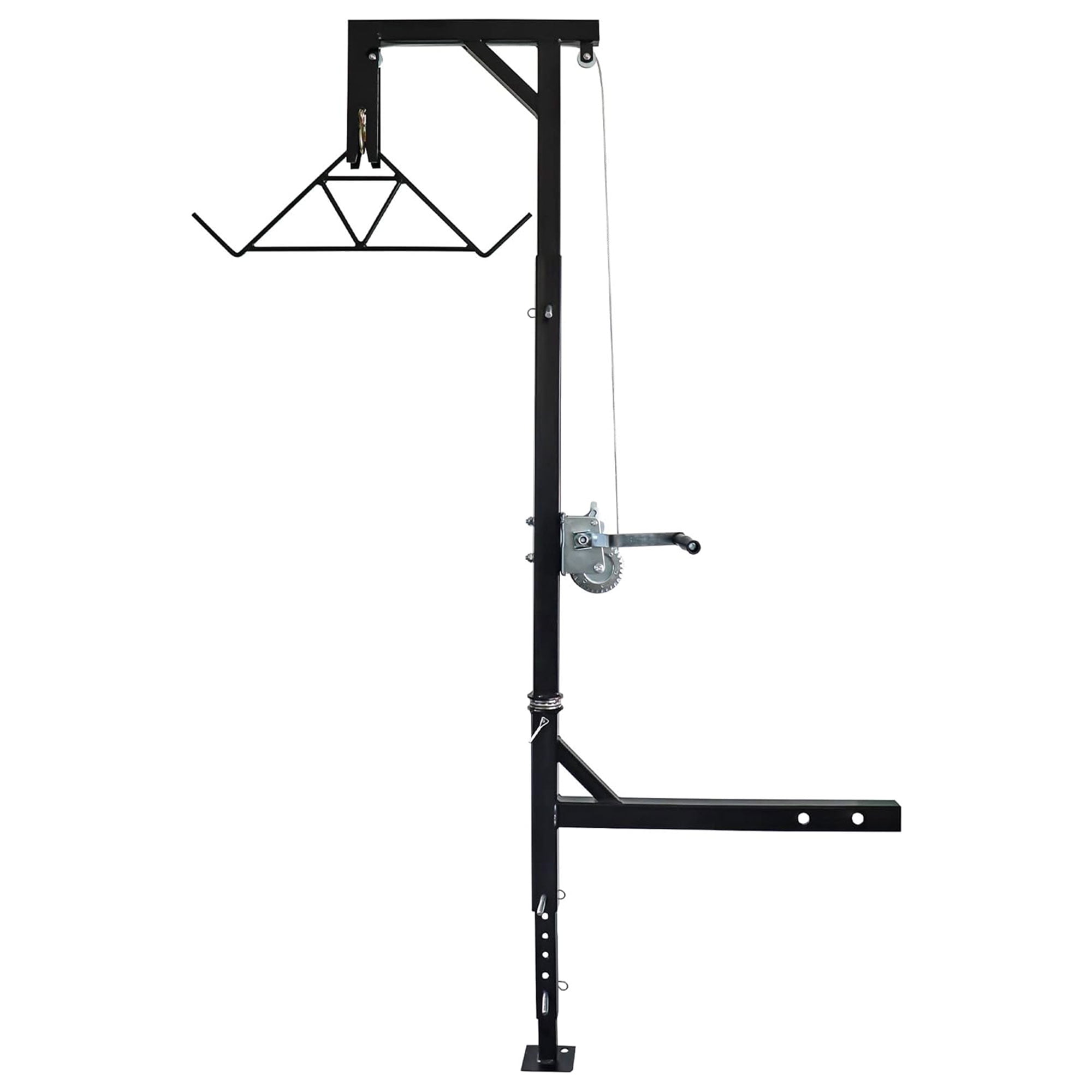 HME Game Stabilizer Support Hitch Hoist, 400lb Capacity, 360 Degree ...