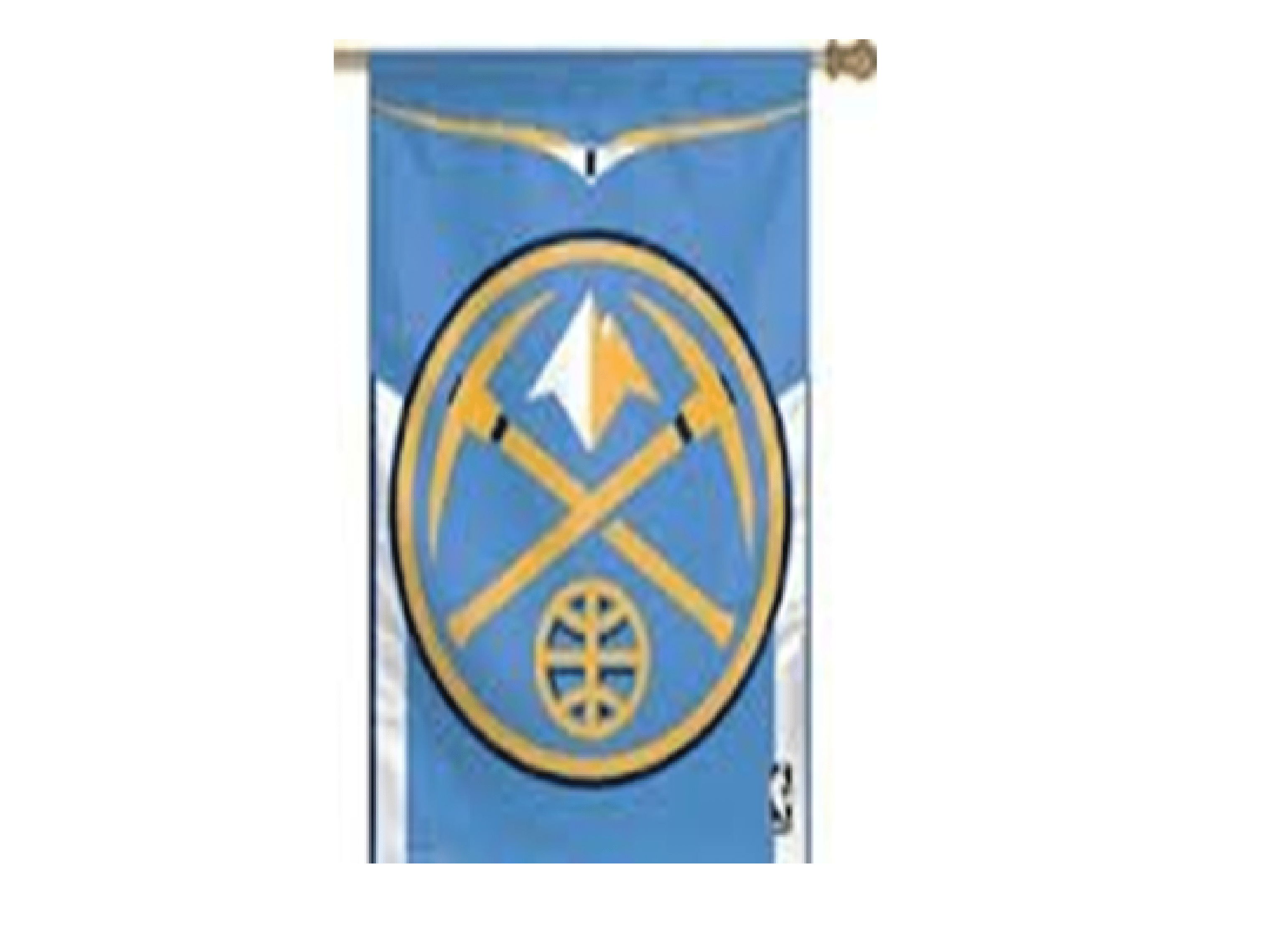 WINCRAFT NBA DENVER - NUGGETS Heavy Duty Home Banner Flag 27"x37 ...