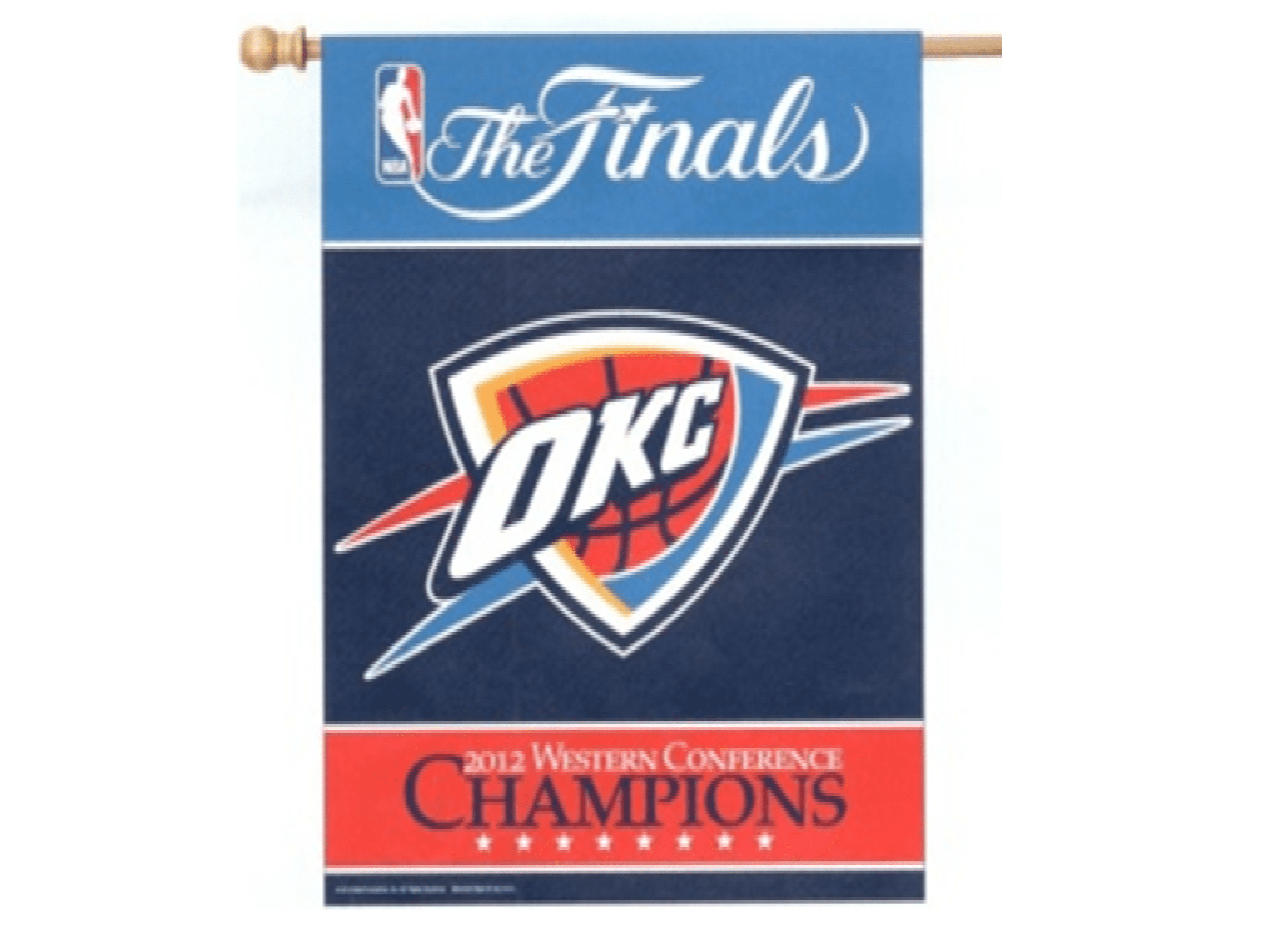WINCRAFT NBA OKLAHOMA CITY - THUNDER Heavy Duty Flag 27"x37" - Walmart.com
