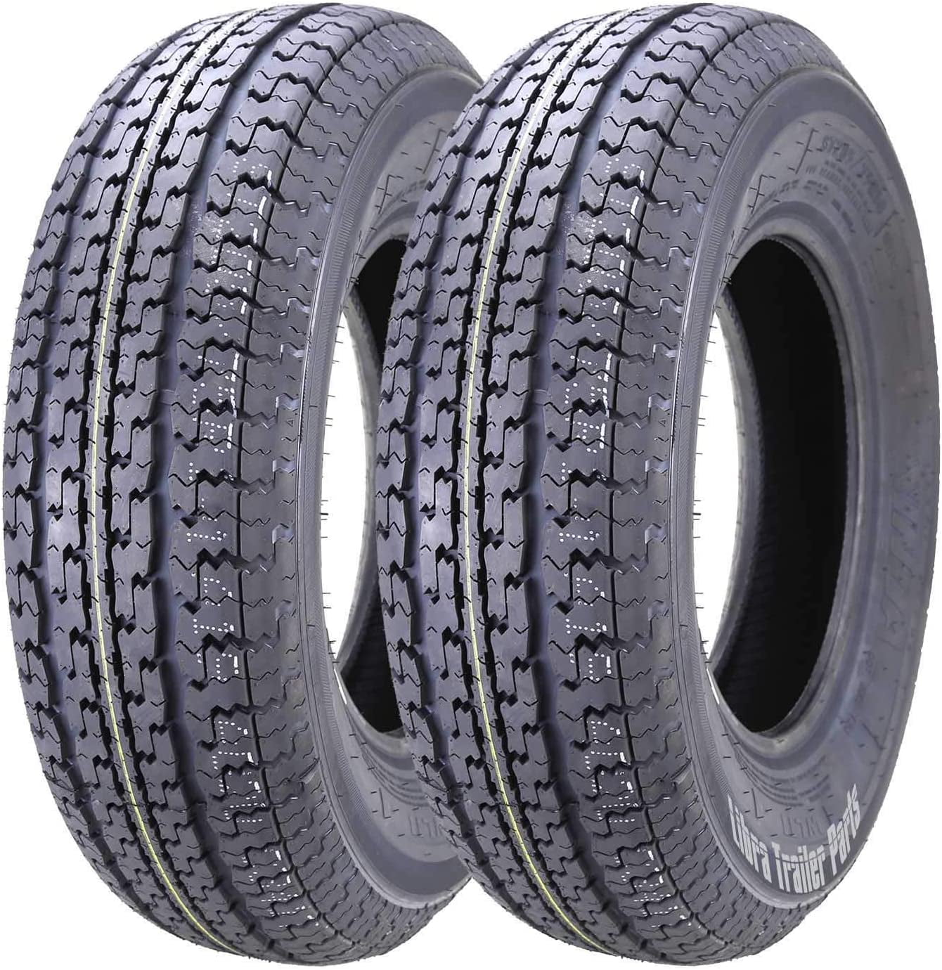 WINDA Premium Trailer Tires ST 225/75R15, Heavy Duty, 10 Ply, Radial ...